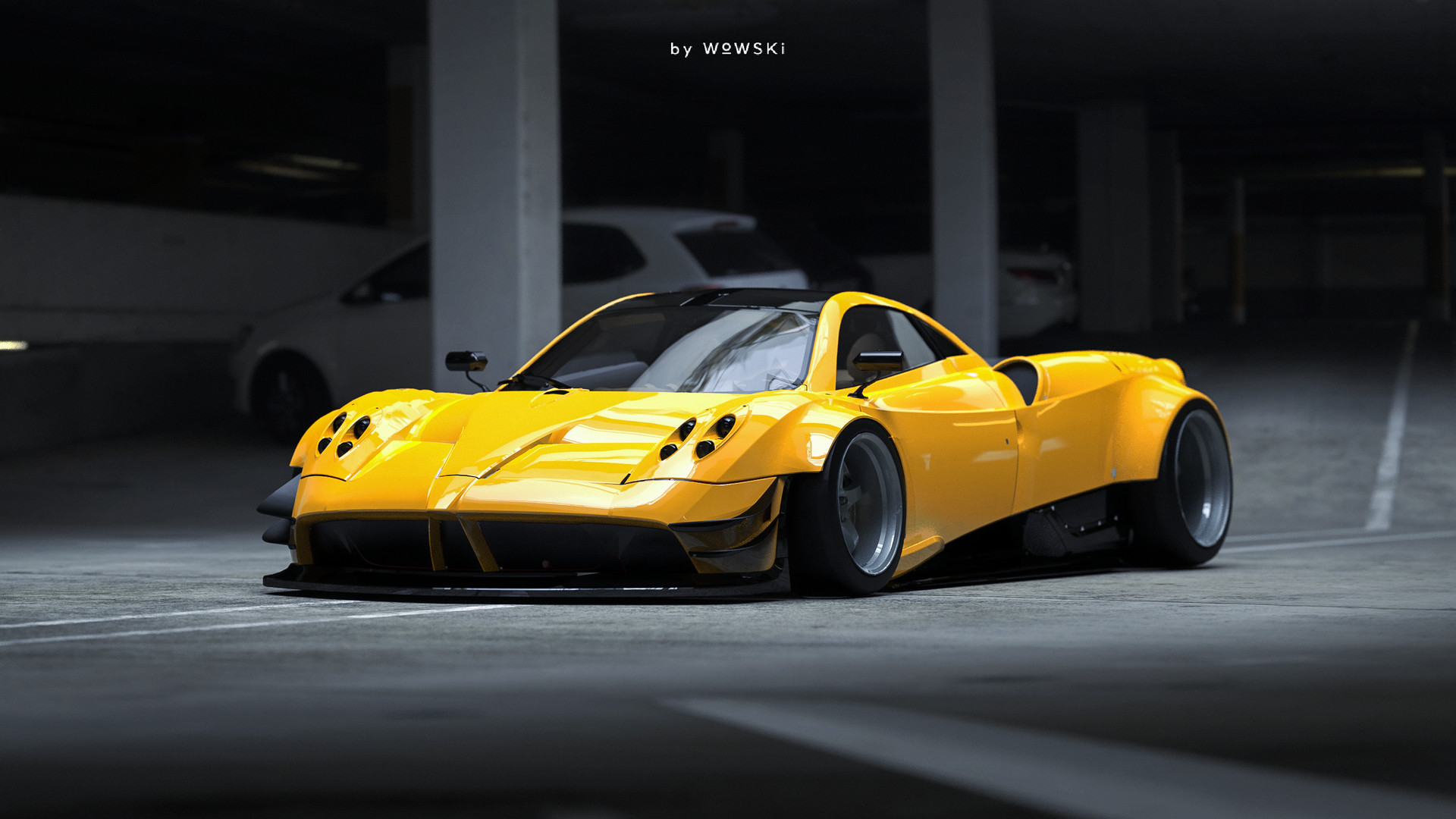 ArtStation - Widebody Pagani Hauyra