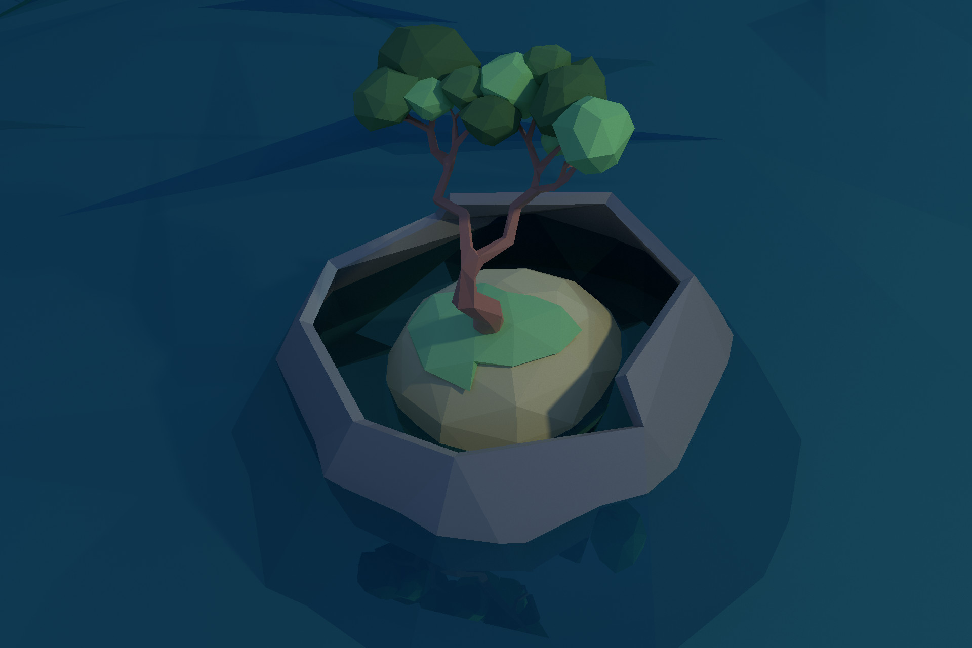 ArtStation - Tree Isle