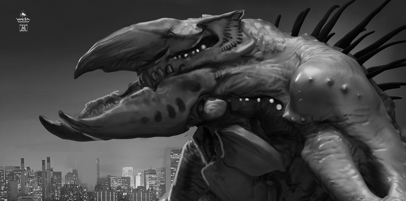 Andrew Baker - Pacific Rim Uprising - Early MegaKaiju