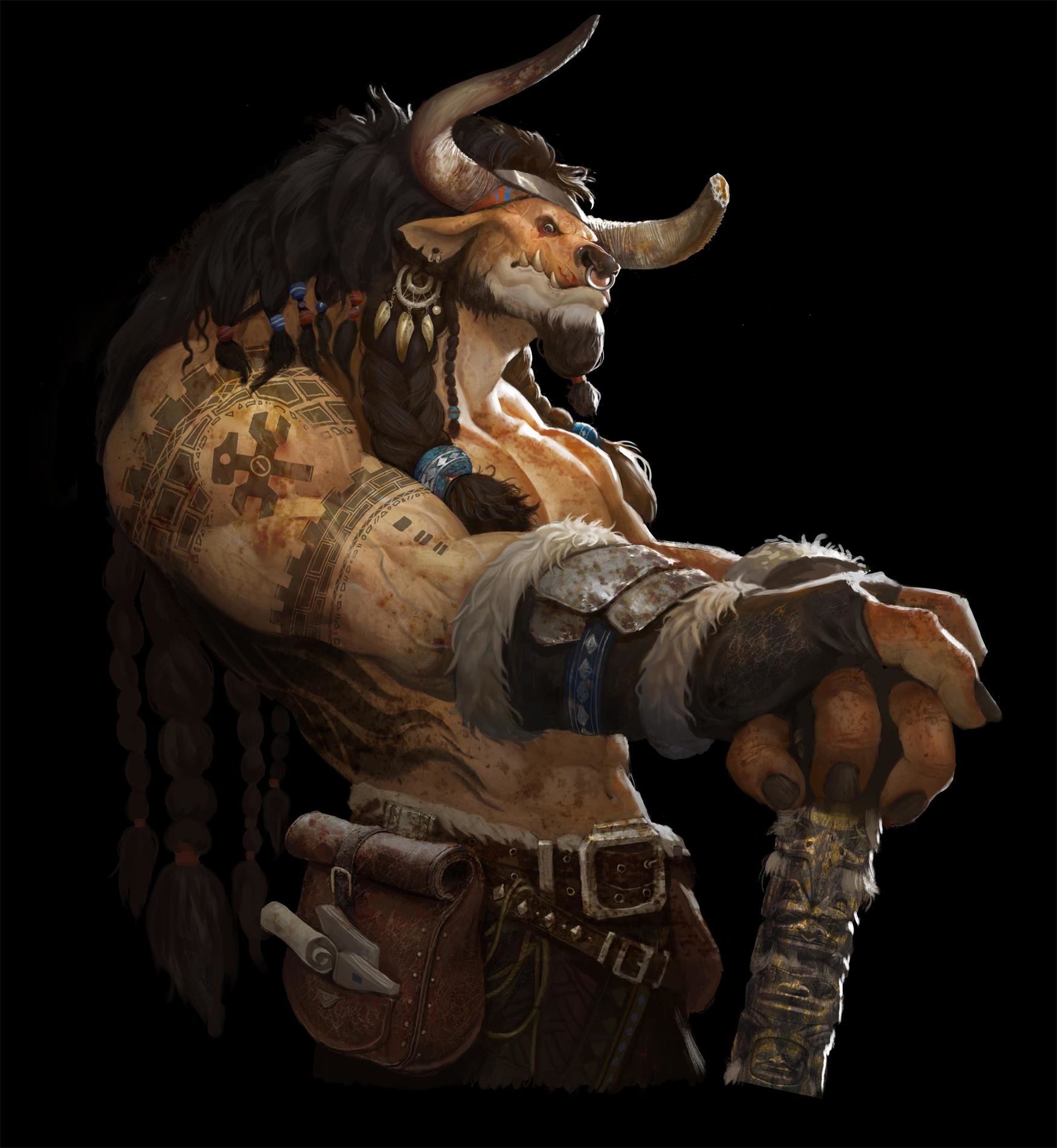 ArtStation - The tauren