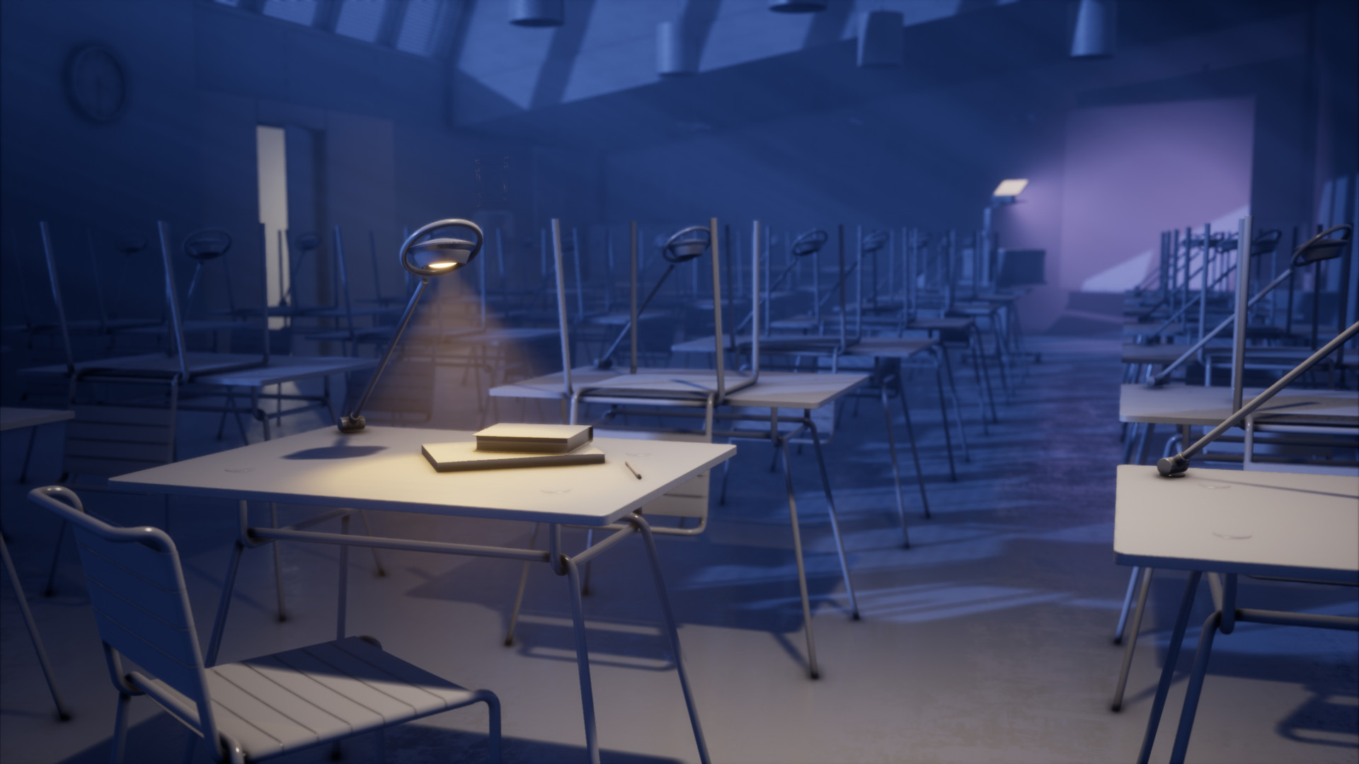 Zhou YiHang - Unreal 4 VXGI and LPV+VXAO Classroom test