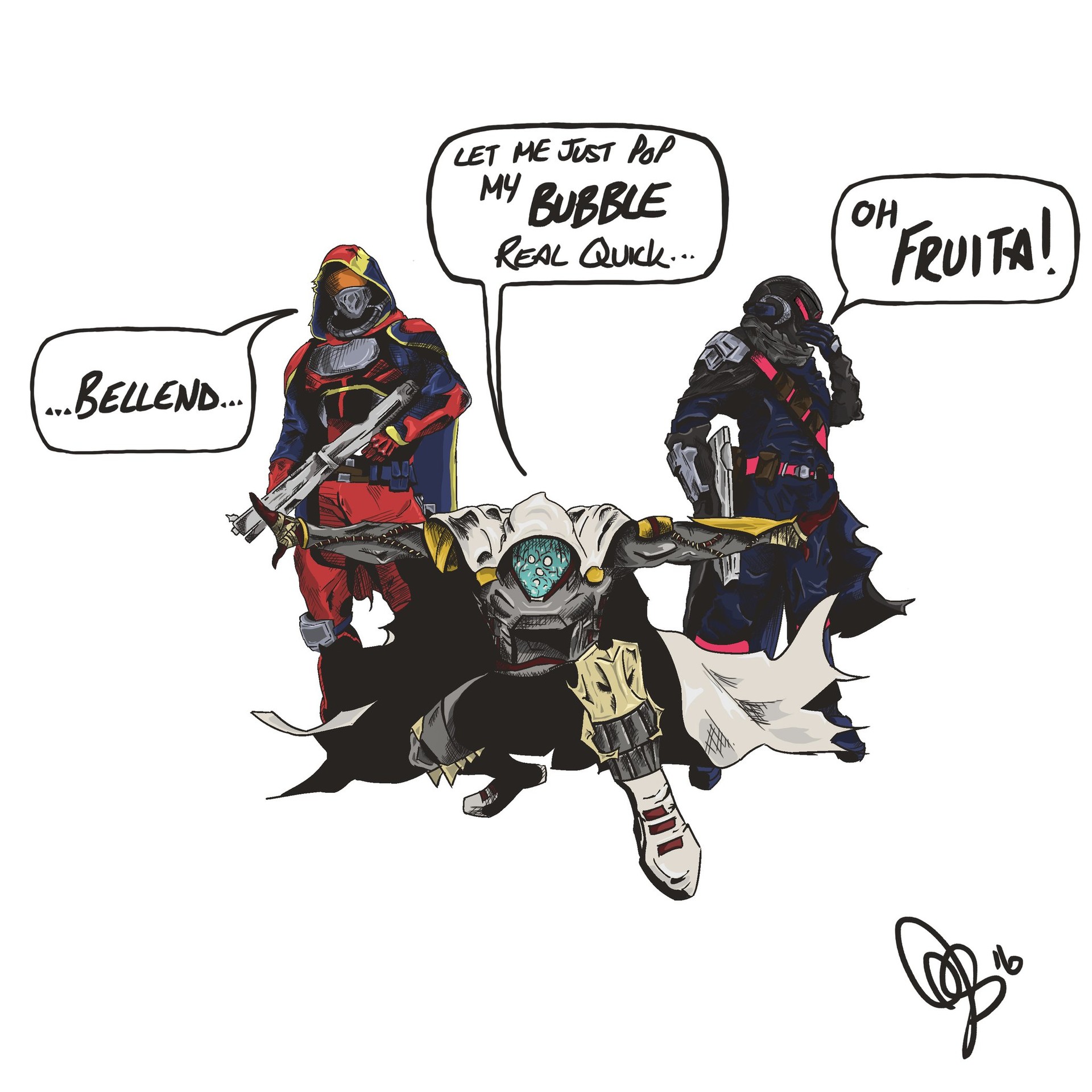 ArtStation - Comic Book Art - The Dream Team