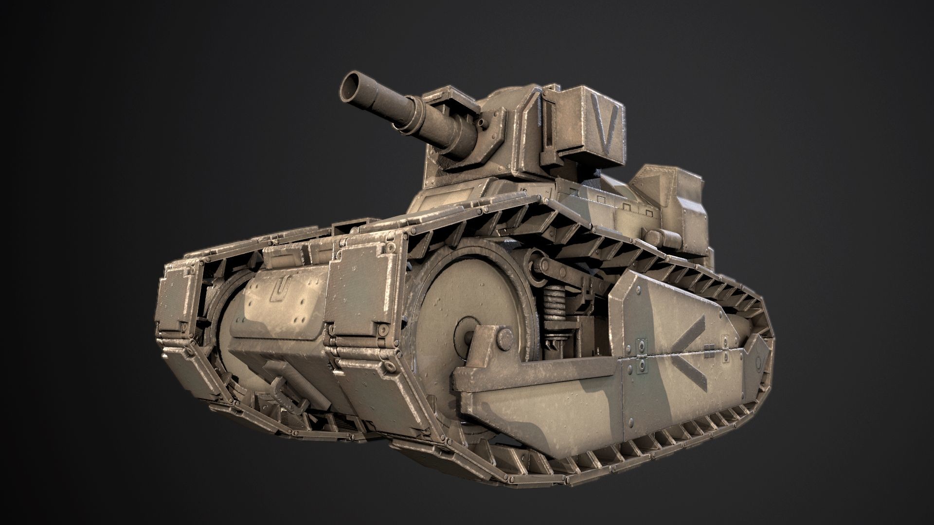 ArtStation - Light Tank - WIP