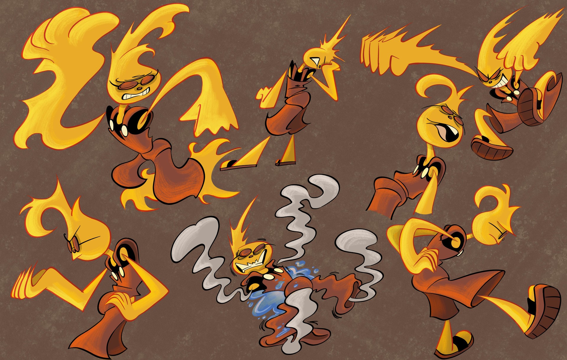 ArtStation - Pyro Poses