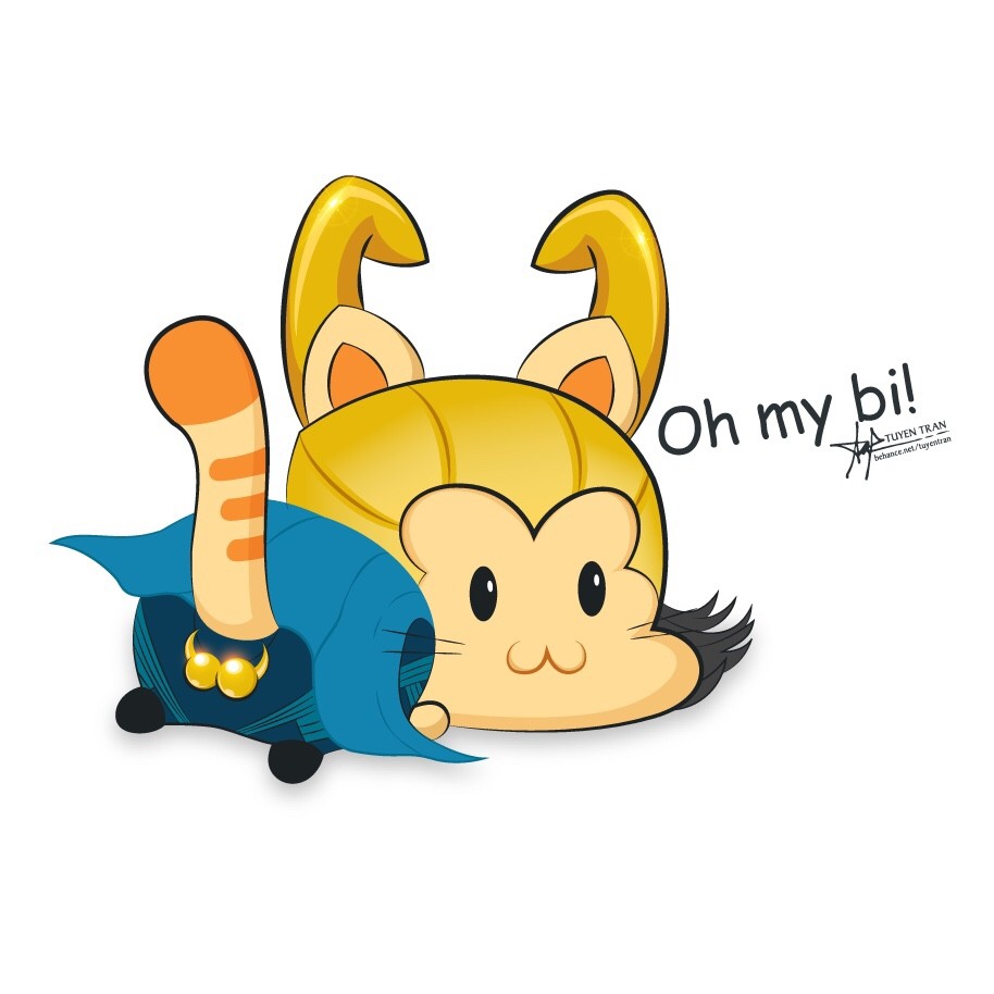 chibi loki art