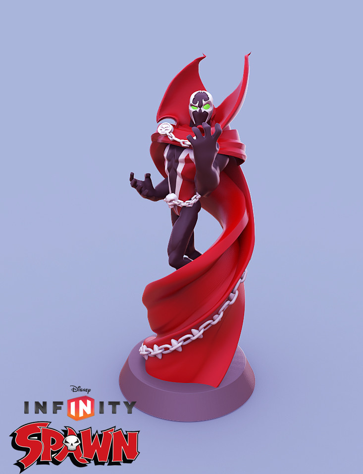 ArtStation - Disney Infinity Spawn (Fan Art)