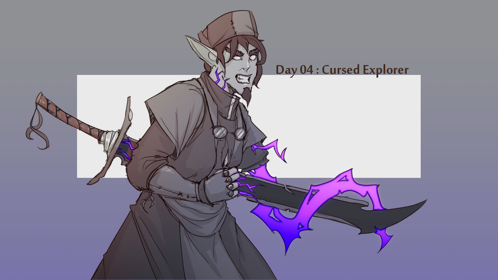 ArtStation - DAY 04: Cursed Explorer