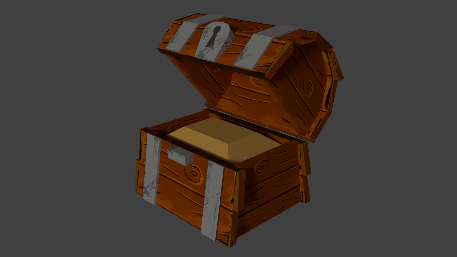 ArtStation - stylized treasure chest