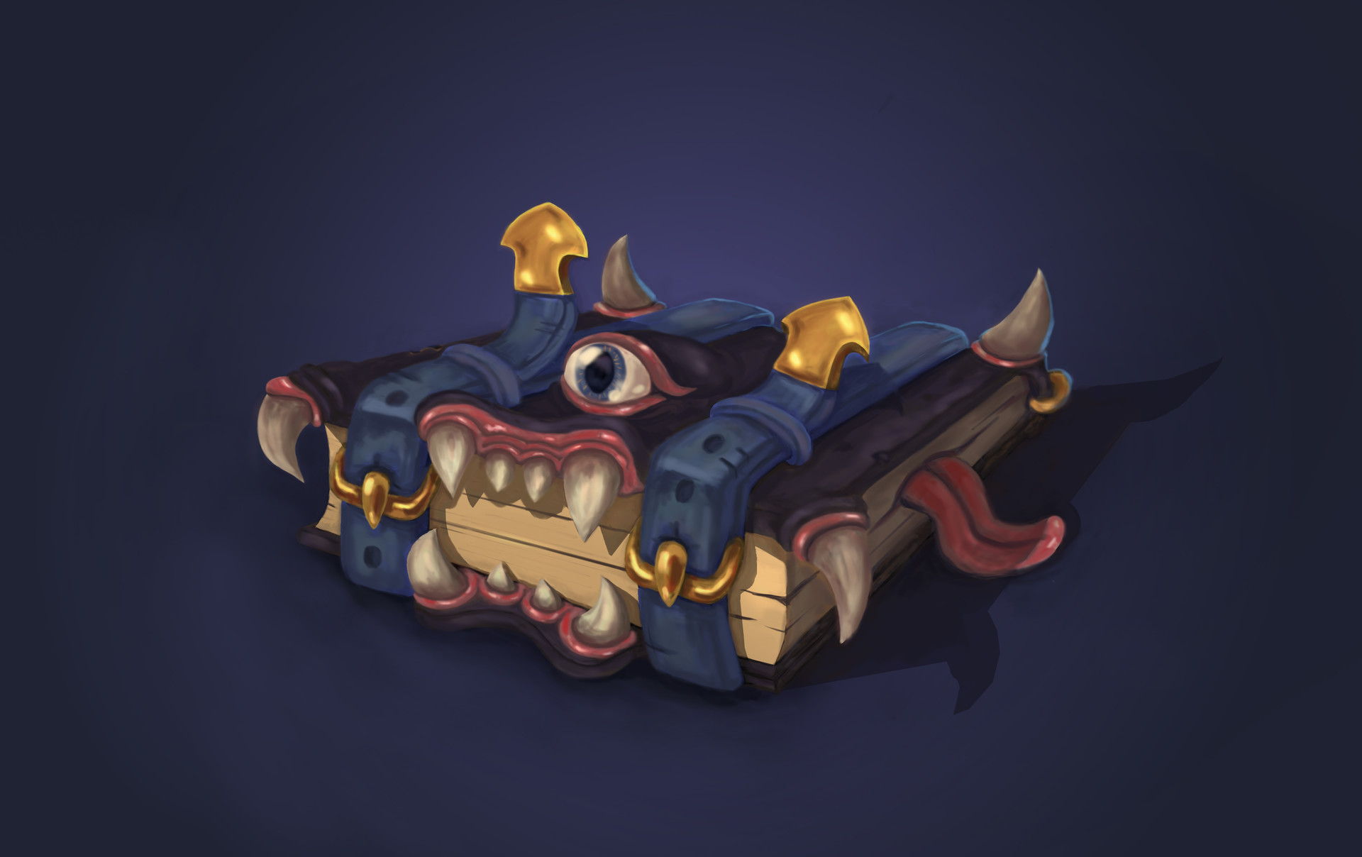 ArtStation - Monstrous book