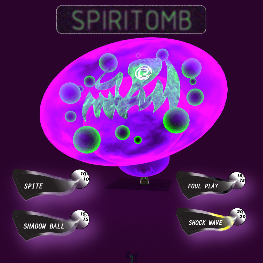 Cory Horton - Spiritomb PKMN Switch concepts