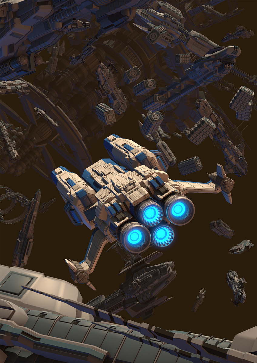 Elias Stern - Rise of Mankind: 1-5 Box Cover Illustration