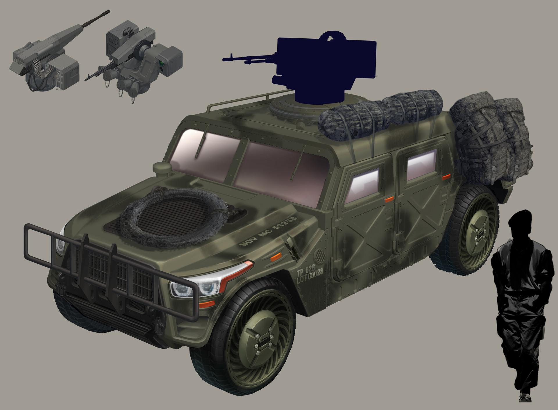 ArtStation - army vehicle