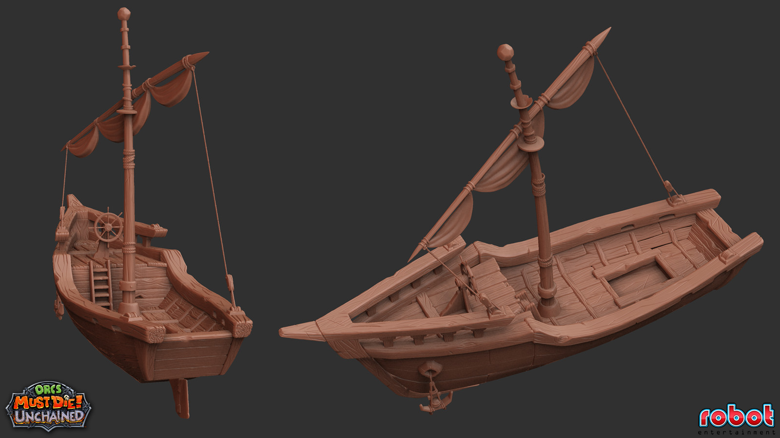 ArtStation - Orcs Must Die Unchained - Fishing Ship
