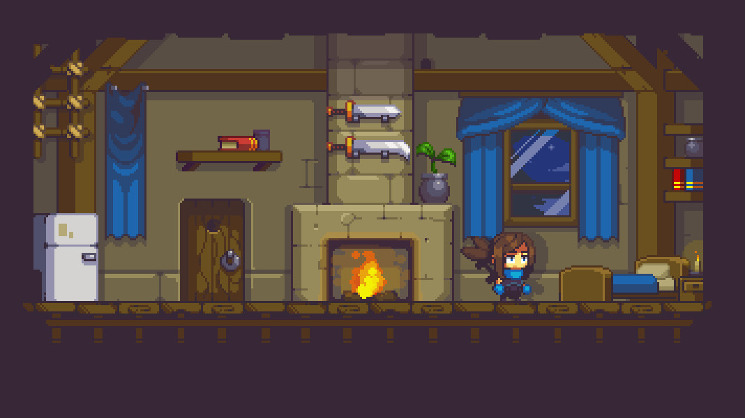 ArtStation - Metroidvania RPG Mockup