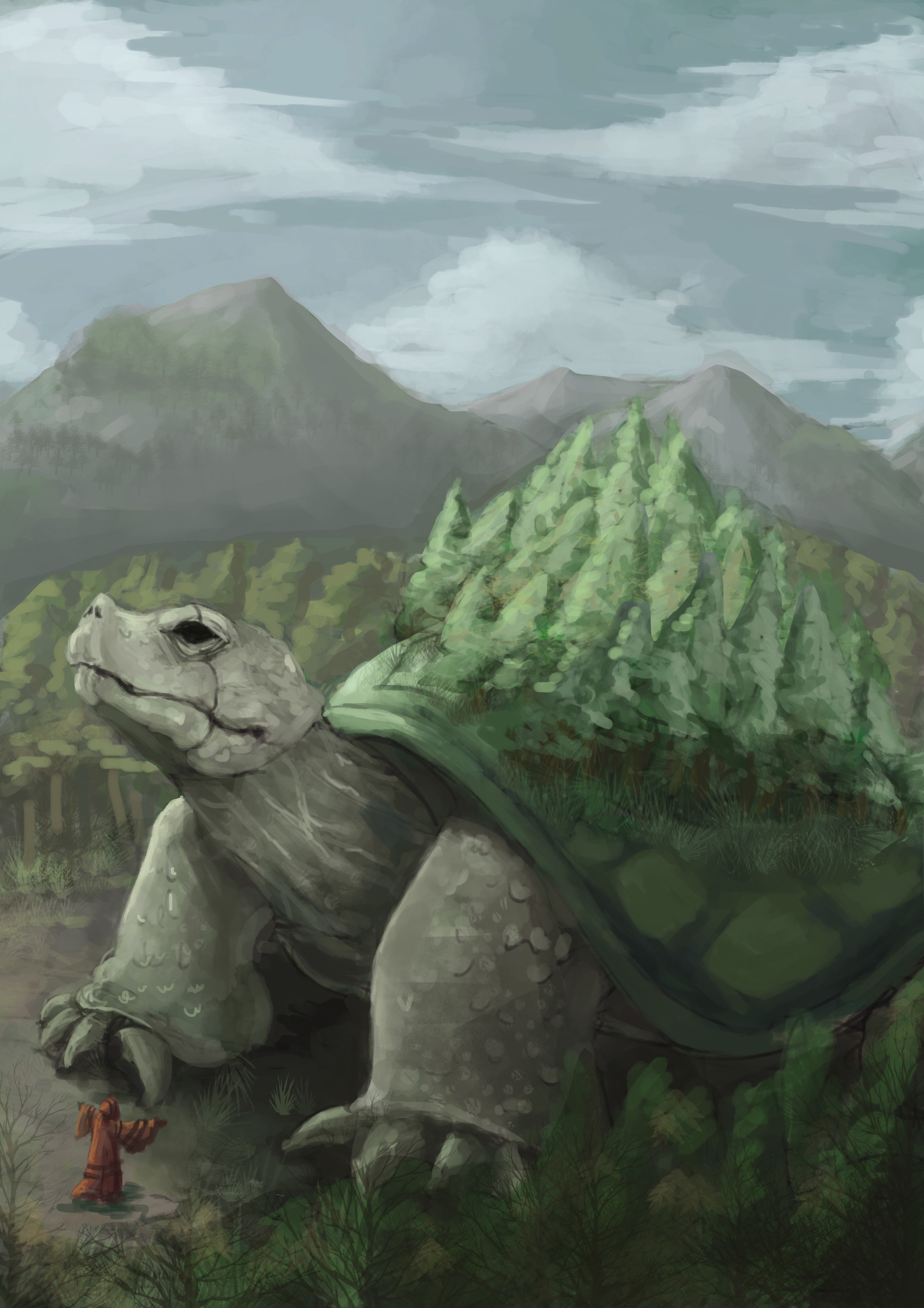 ArtStation - Gigantic Tortoise