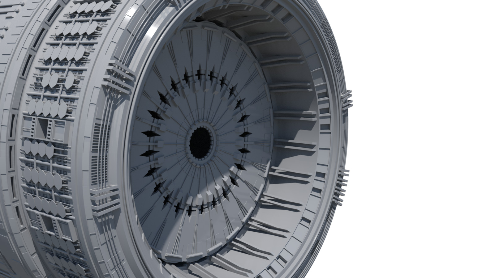 Jonathan Giguère - Scifi space environment