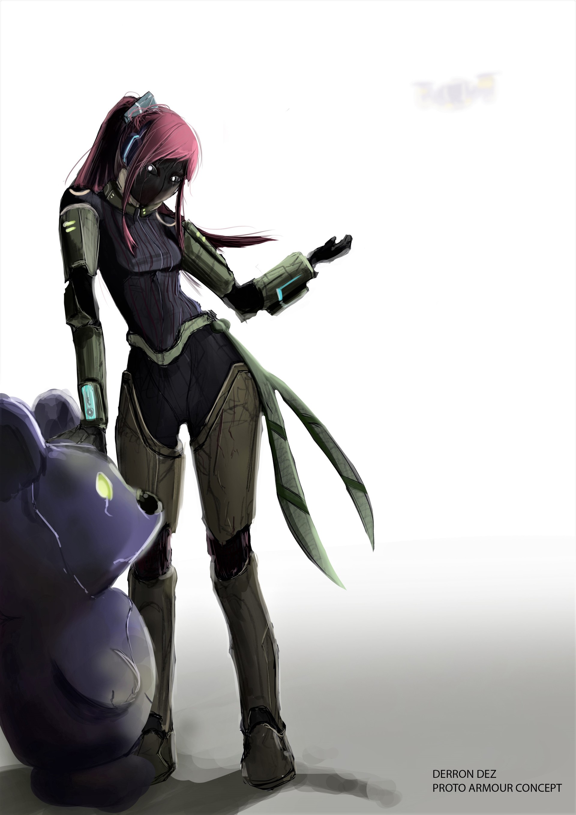 ArtStation - Sort of Robo Girl?