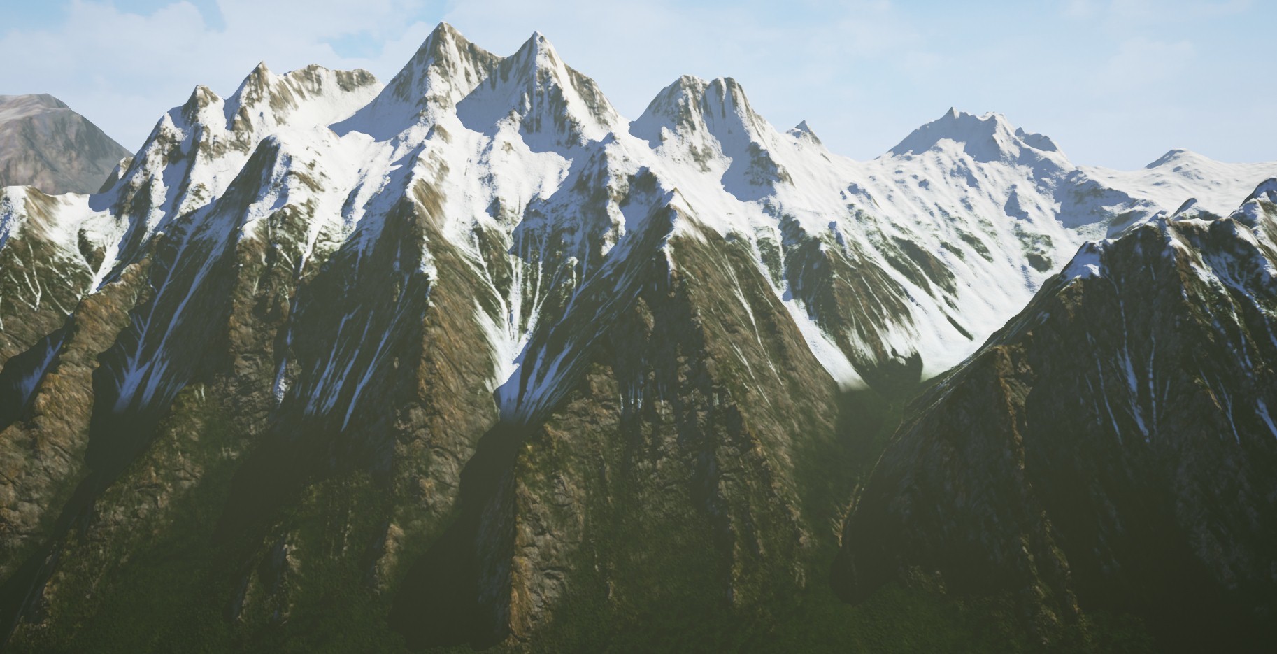 ArtStation - Terrain material UE4