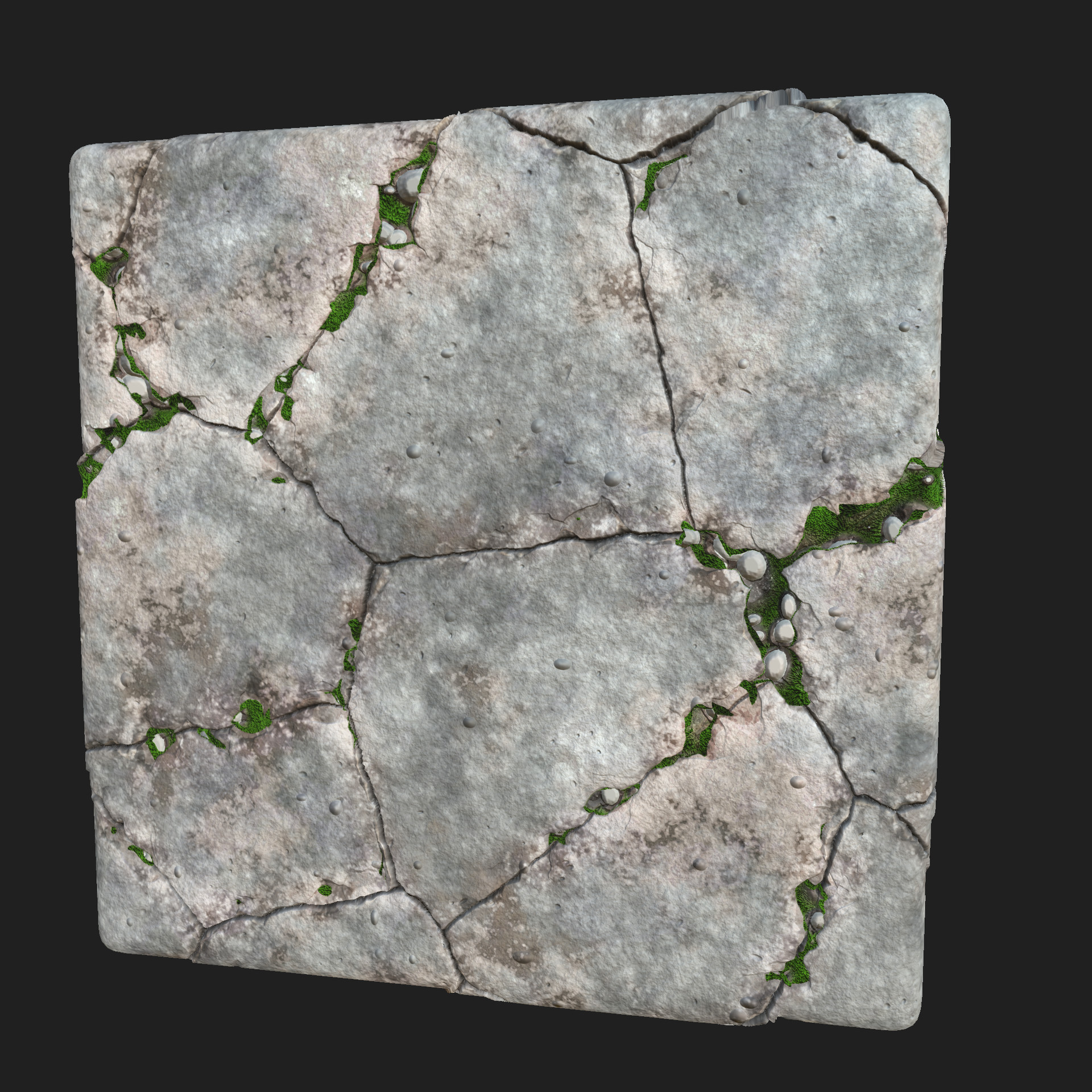 ArtStation - Deconstruction Set 1 -- Cracked Concrete