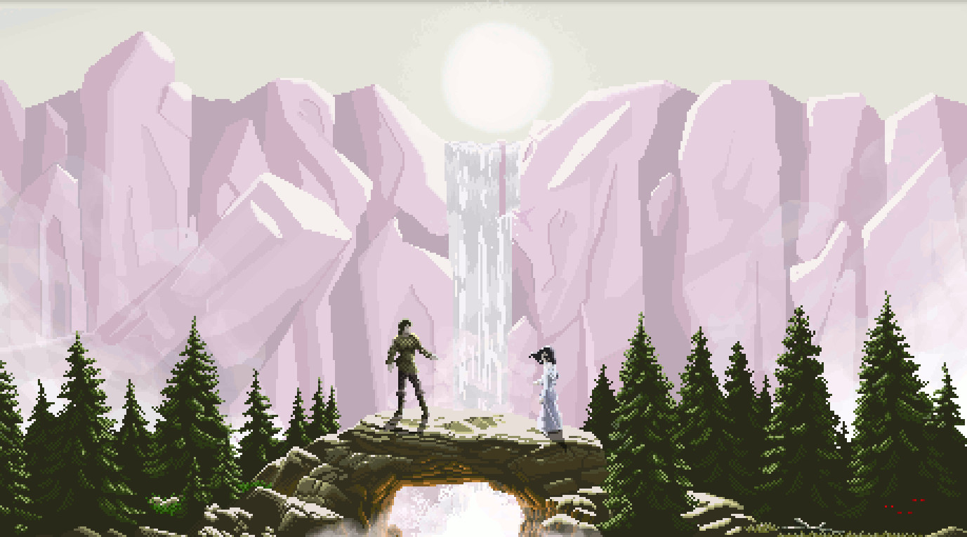 ArtStation - Terry Goodkind Wizard's First Rule book cover demake