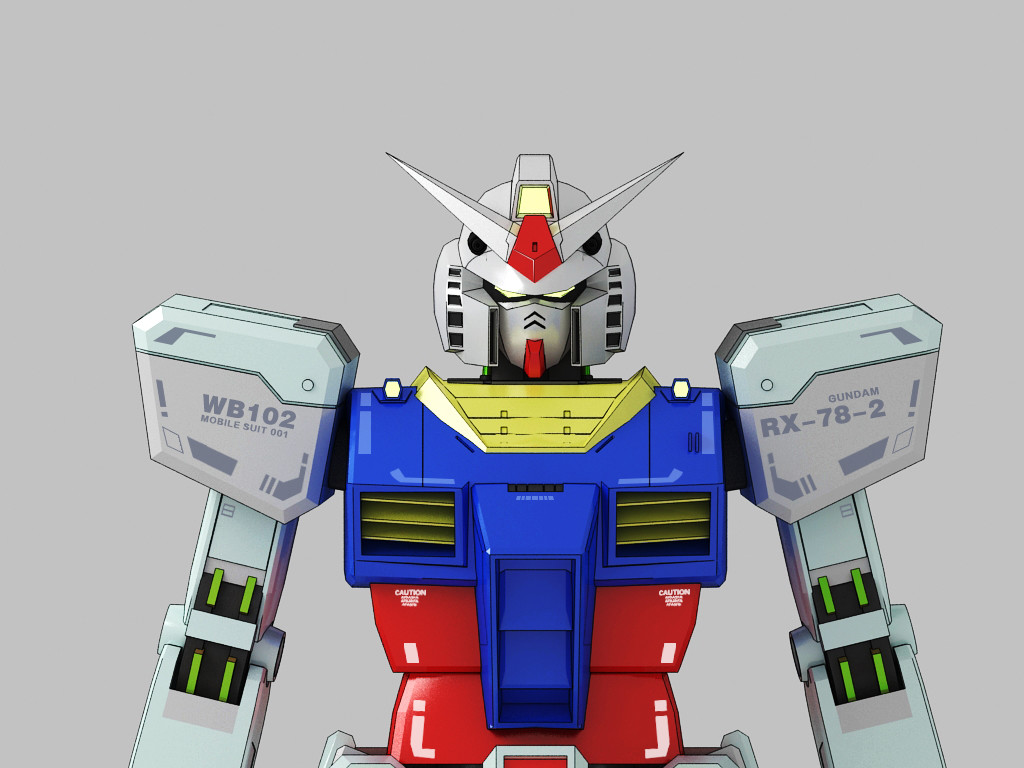 ArtStation - Gundam and Gundam