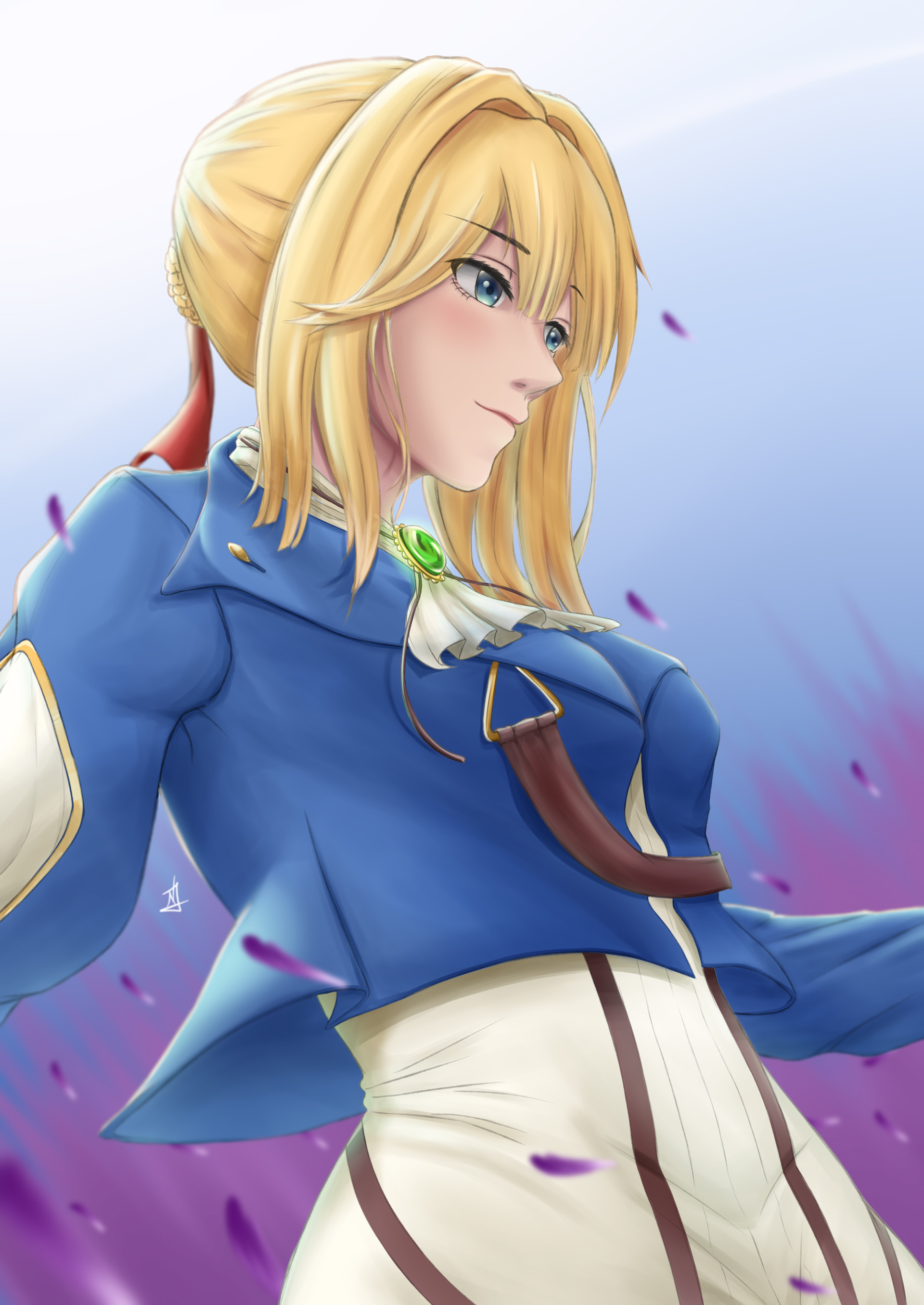 ArtStation - Violet Evergarden, Nigel Yong