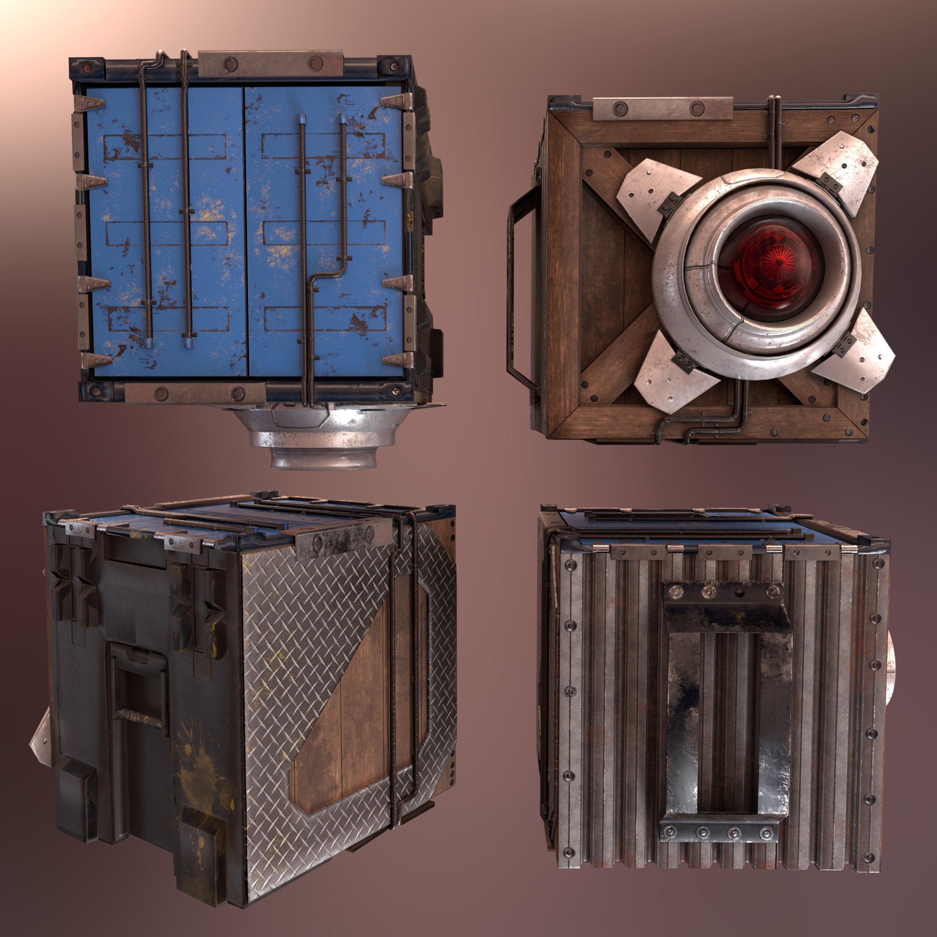 ArtStation - Sci-Fi Crate