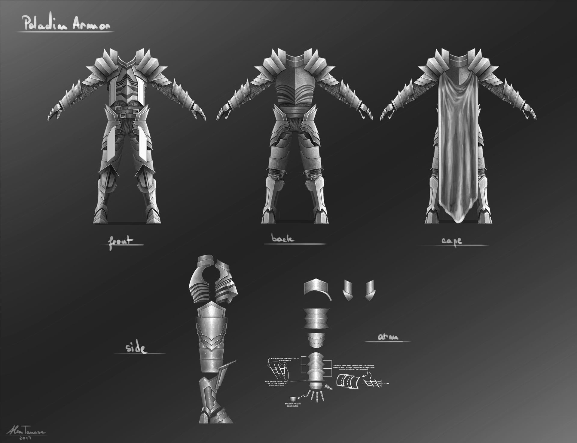 ArtStation - Paladin Armor