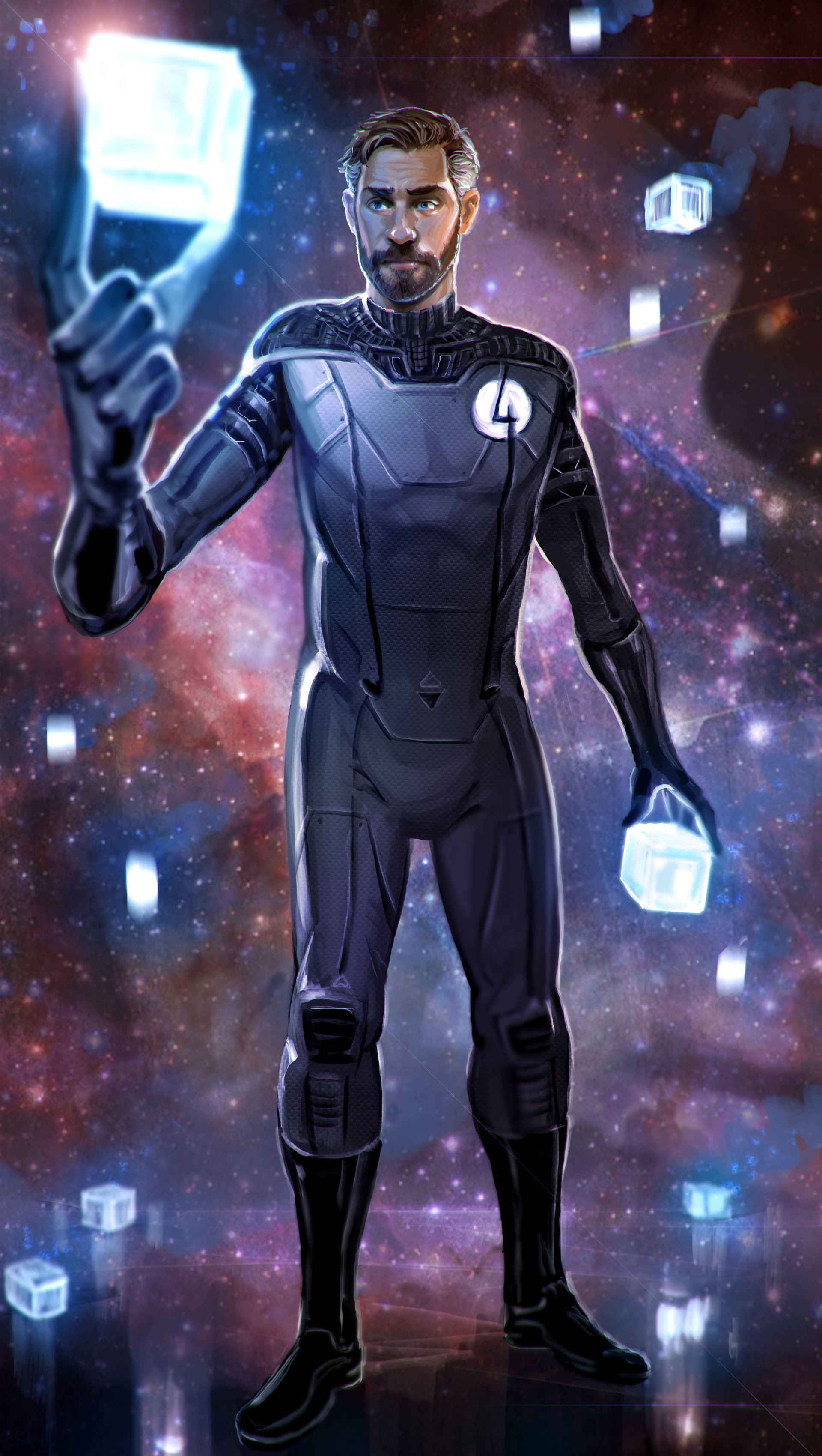 Imran Sheikh - John Krasinski as Reed Richards from Fantastic Four ...