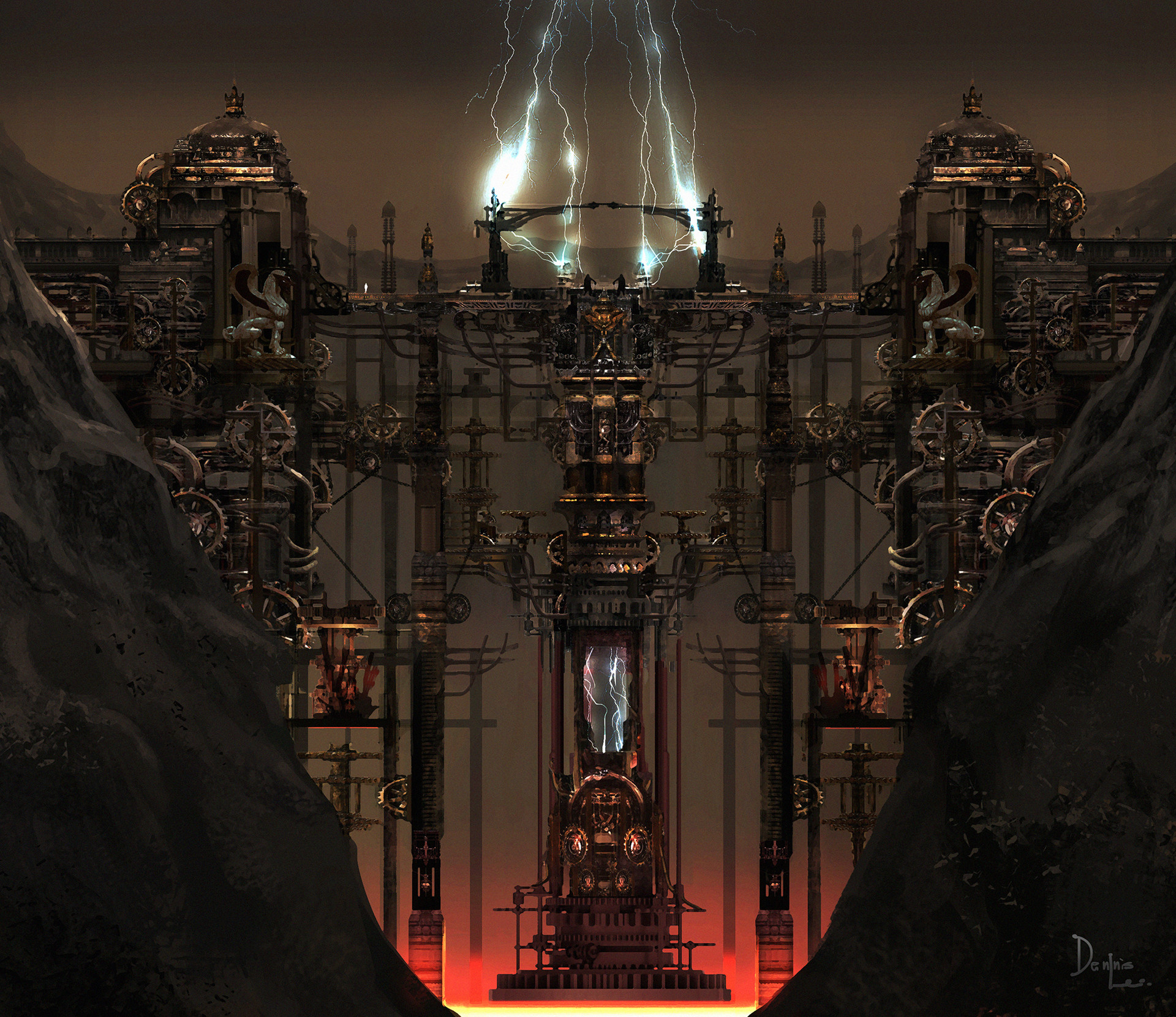 ArtStation - The main scene of the film《Time Raiders》