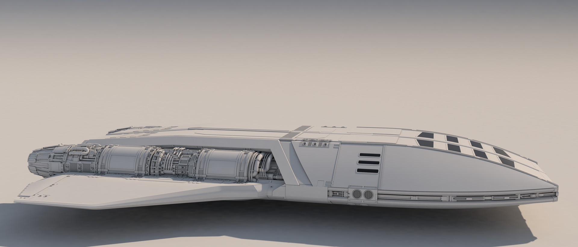 sci fi shuttle