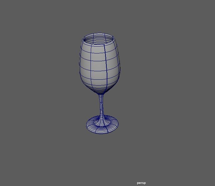 ArtStation - WINE GLASS (3D MODEL)