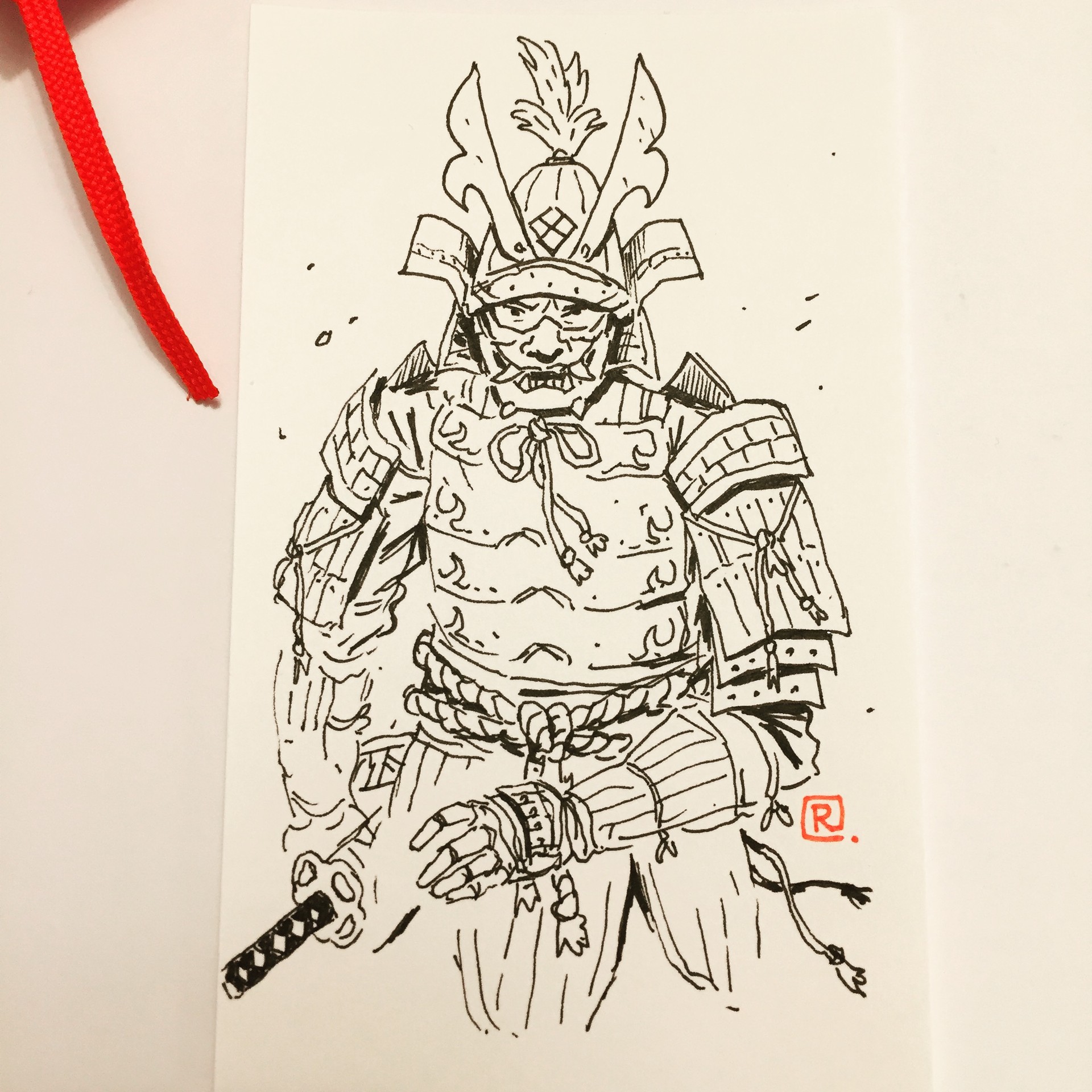 ArtStation - Samurai Sketches