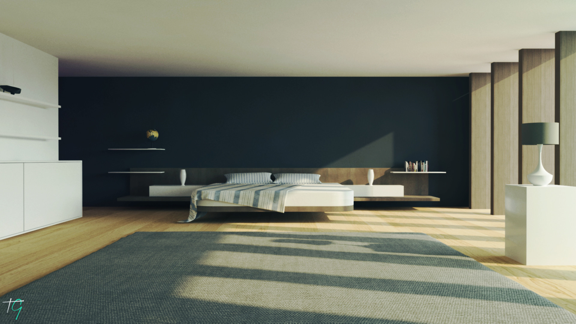 ArtStation - Modern Bedroom