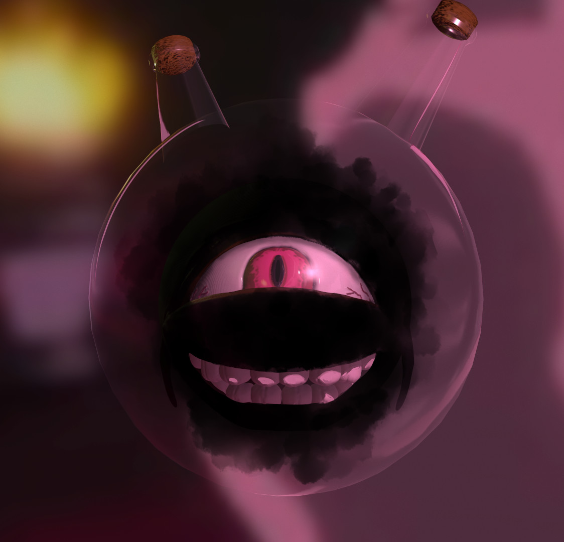 ArtStation - Dwarf in the flask- Fan art