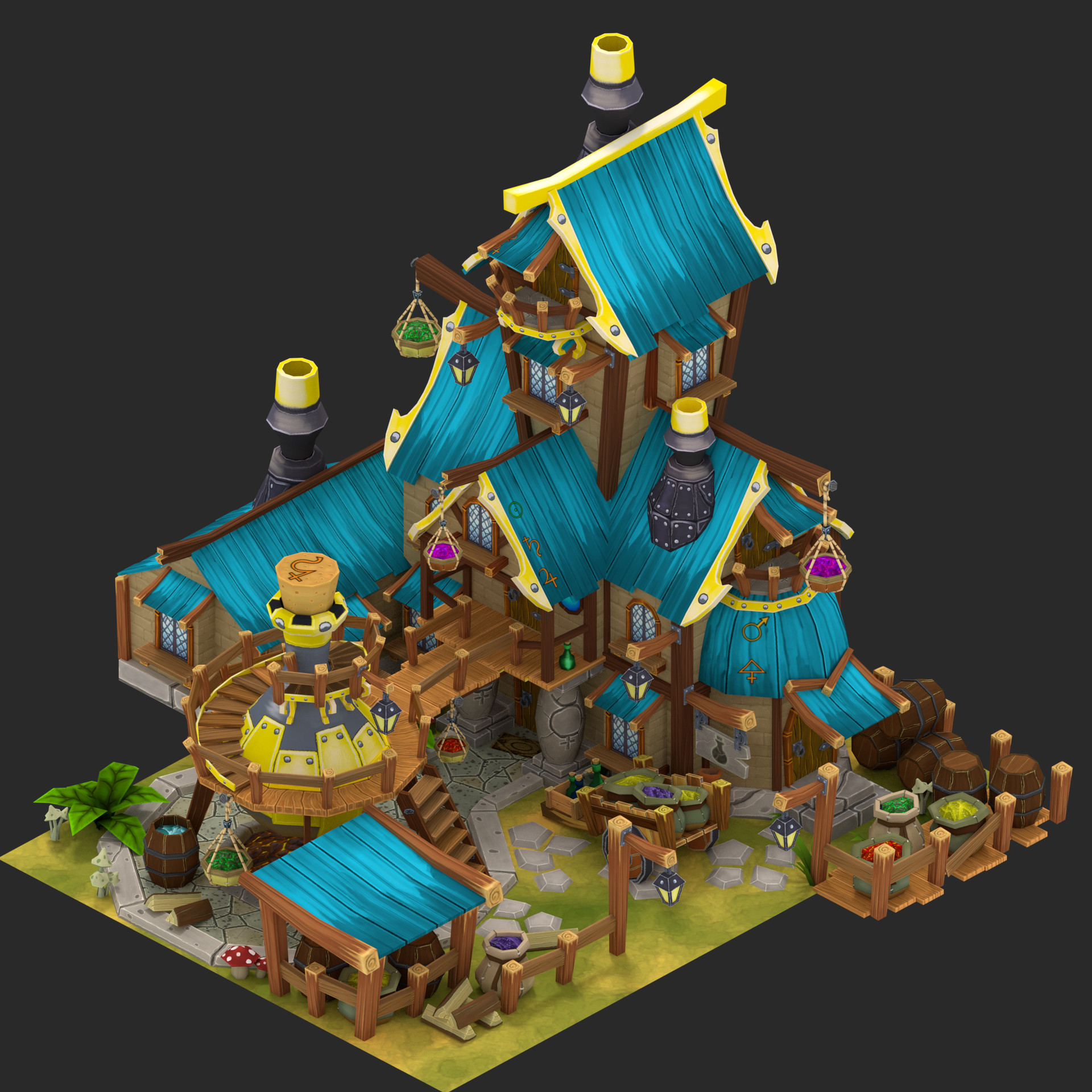 ArtStation - Alchemist's house 1