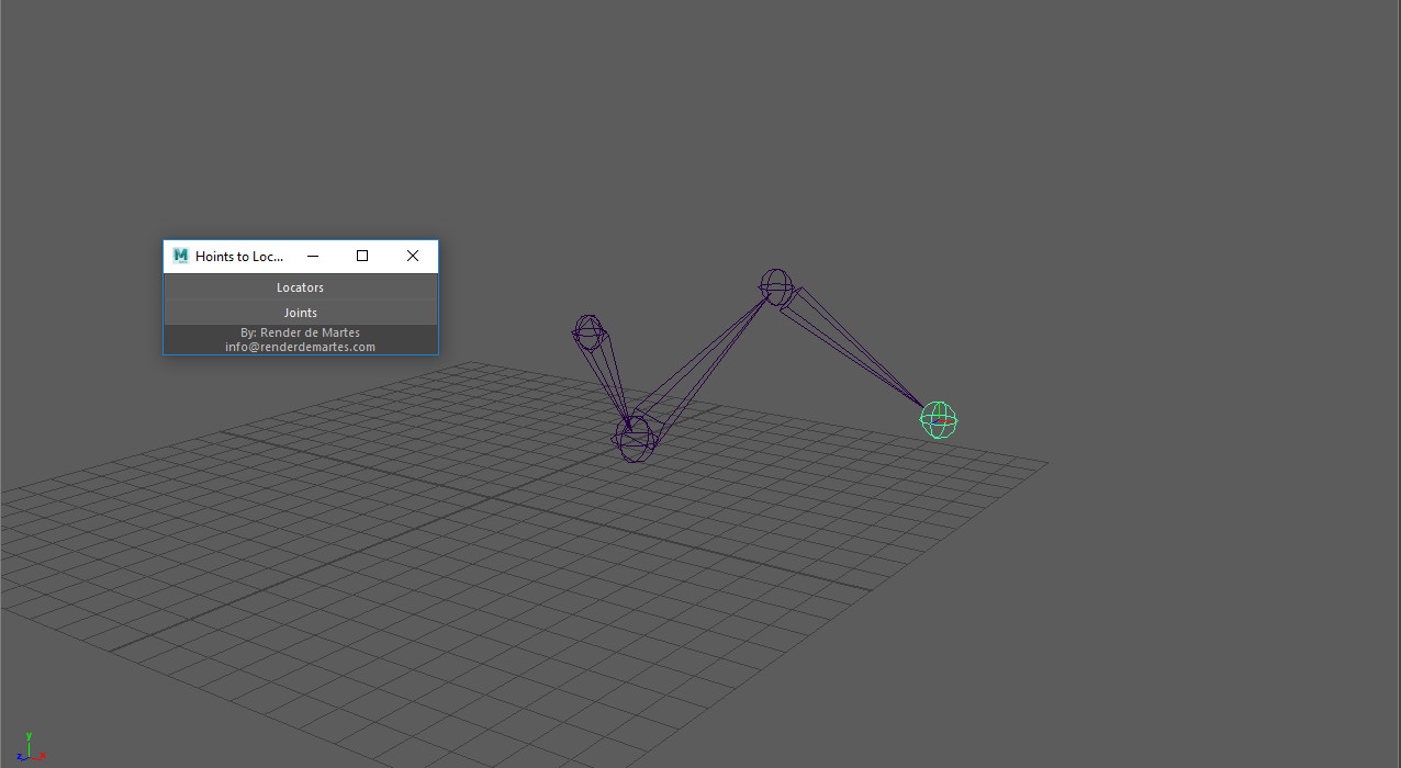 ArtStation - Joints to Locators 0.0.1 for Maya (maya script)