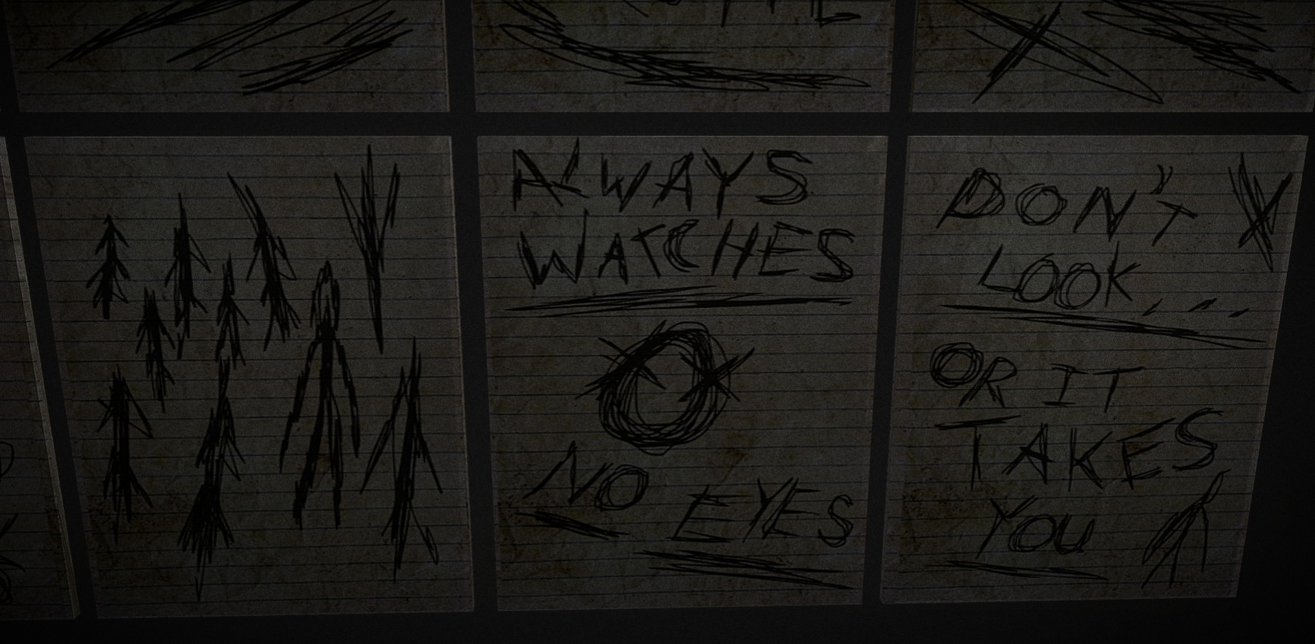 Slender Man Page Always Watches No Eyes