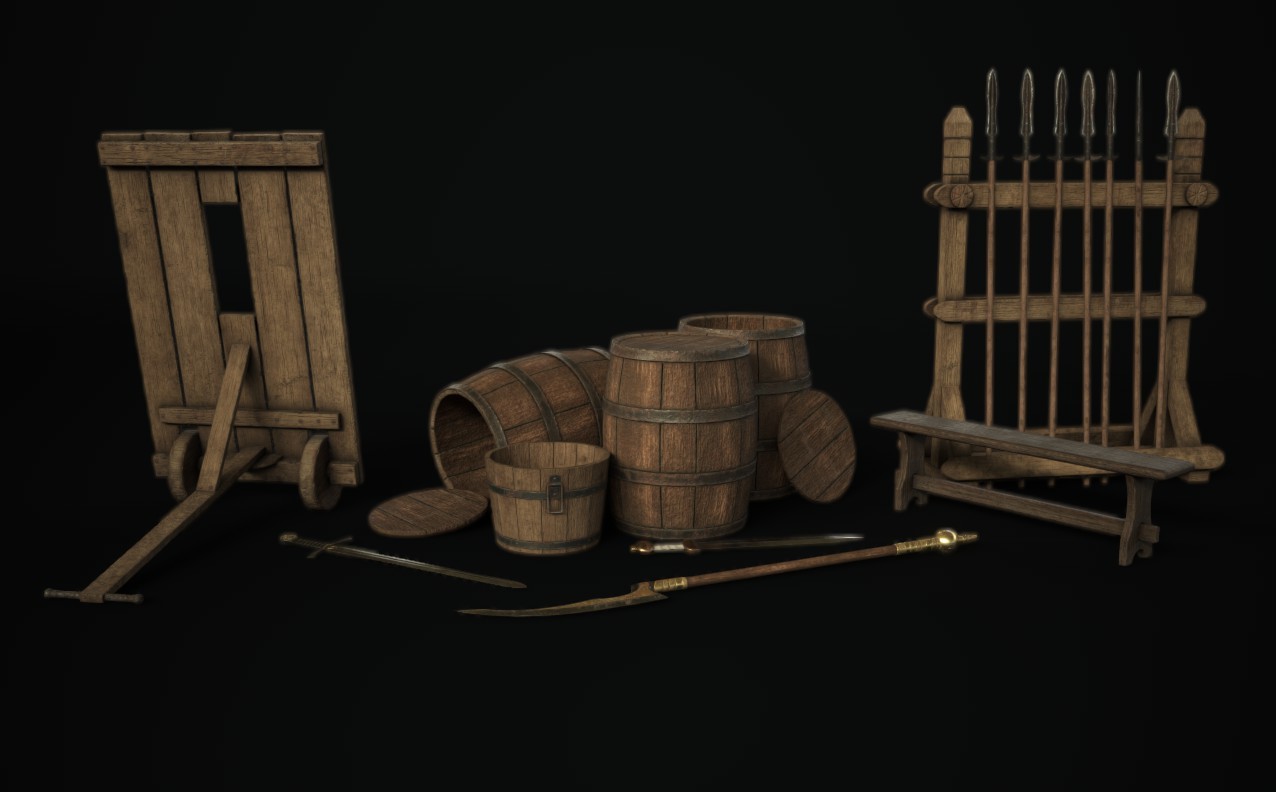 ArtStation - Medieval Assets 2
