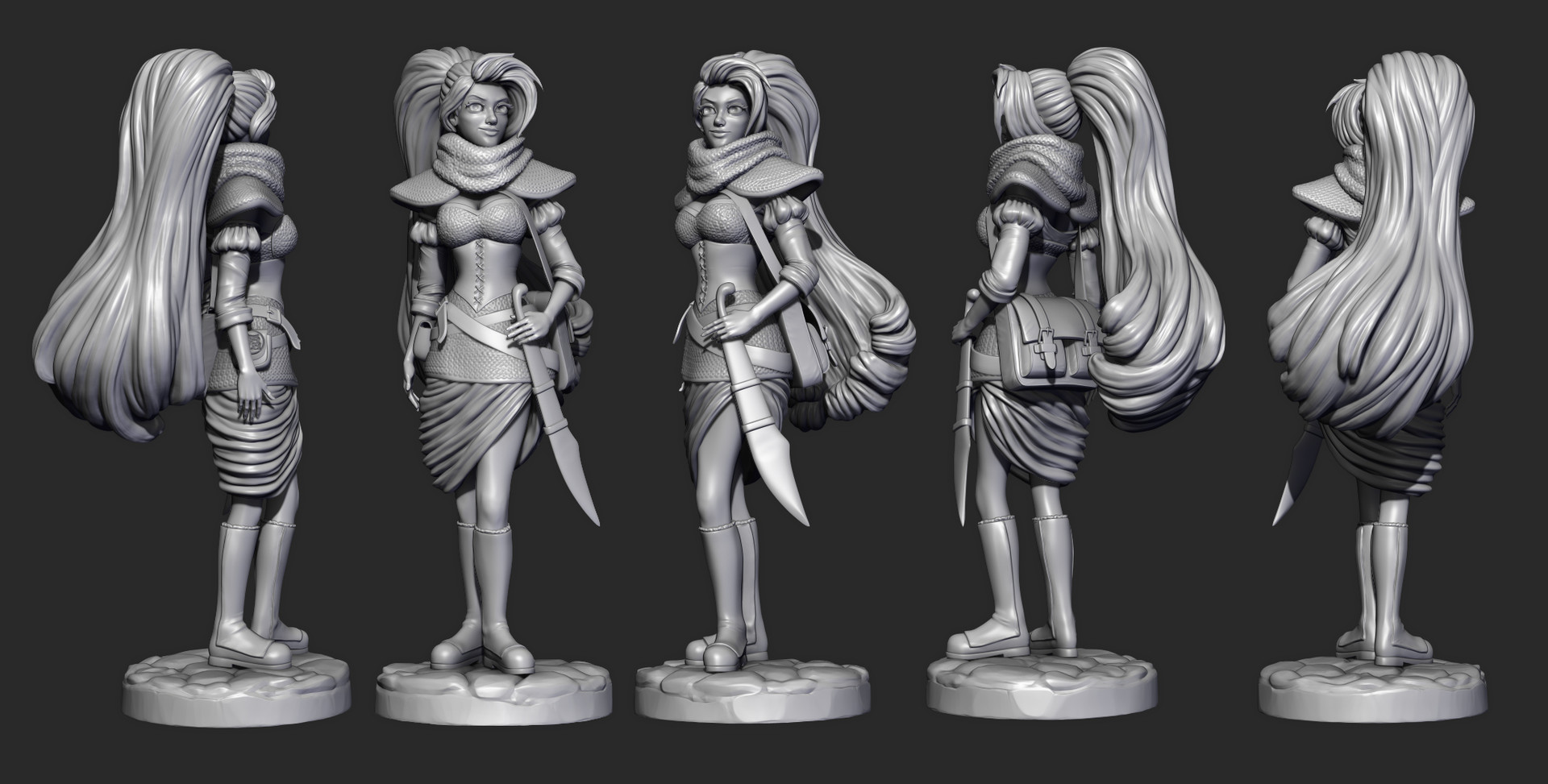 Ariel P - Rise McIlwrath - Sculpt for Print
