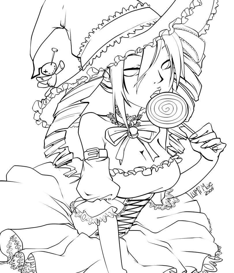 anime coloring pages deviantart art