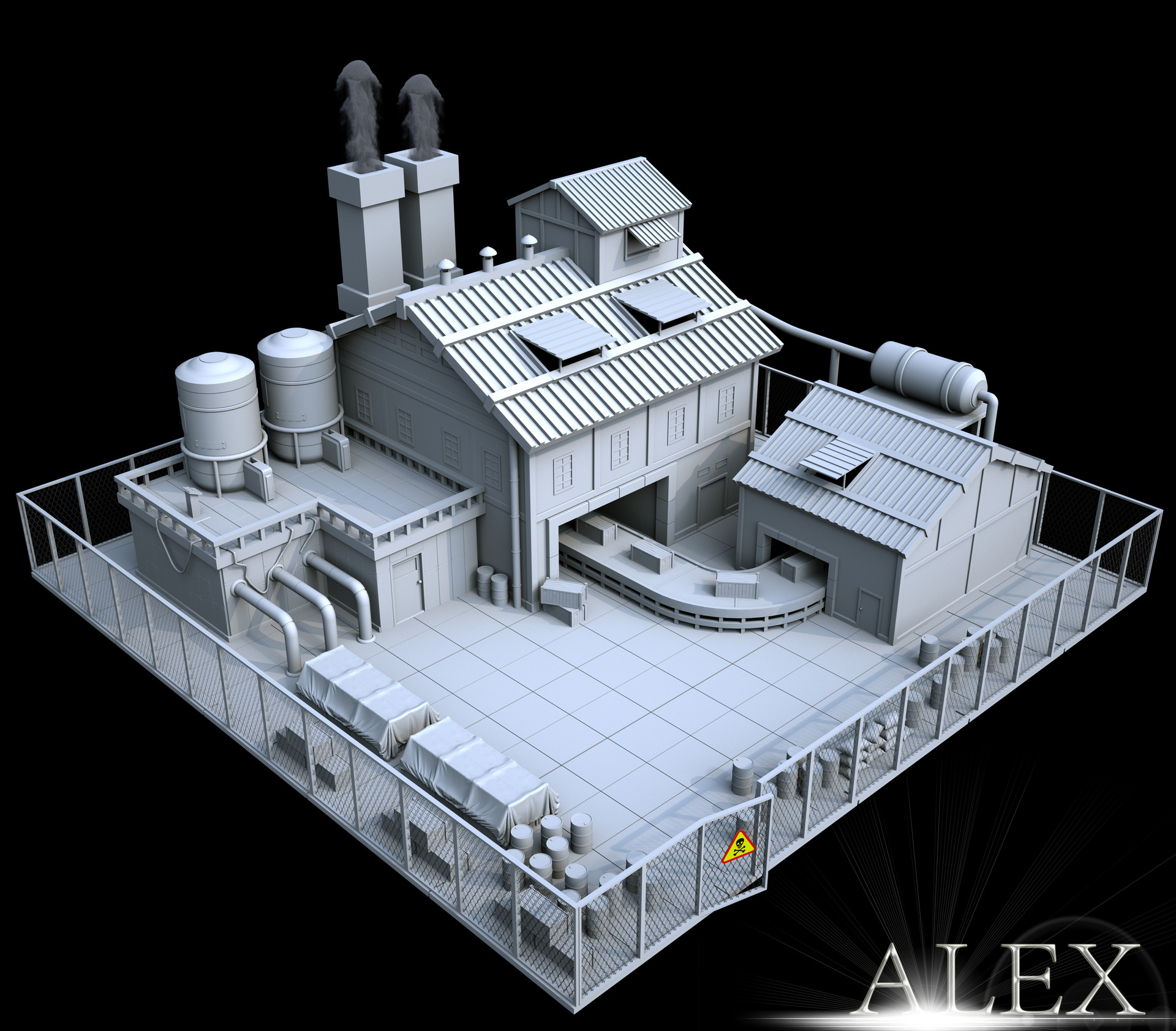 HUANG ALEX - Weapons factory