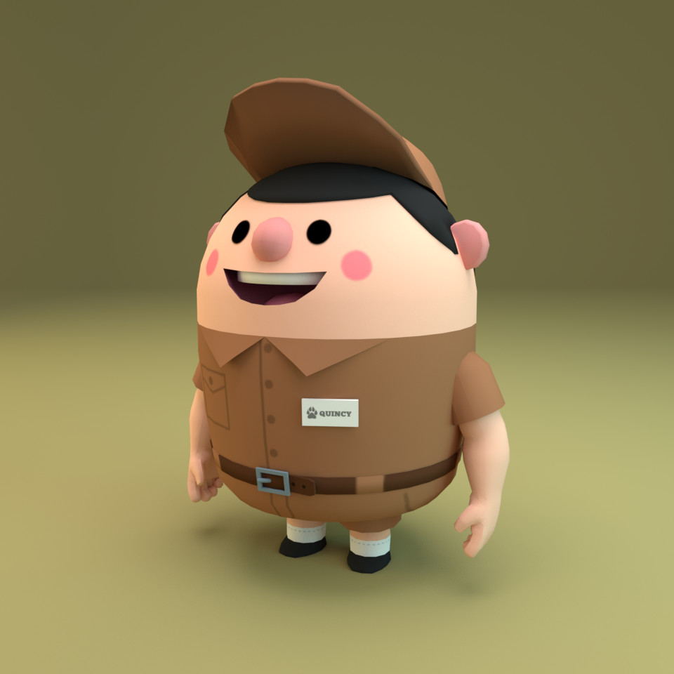 Animated Zoo Keeper