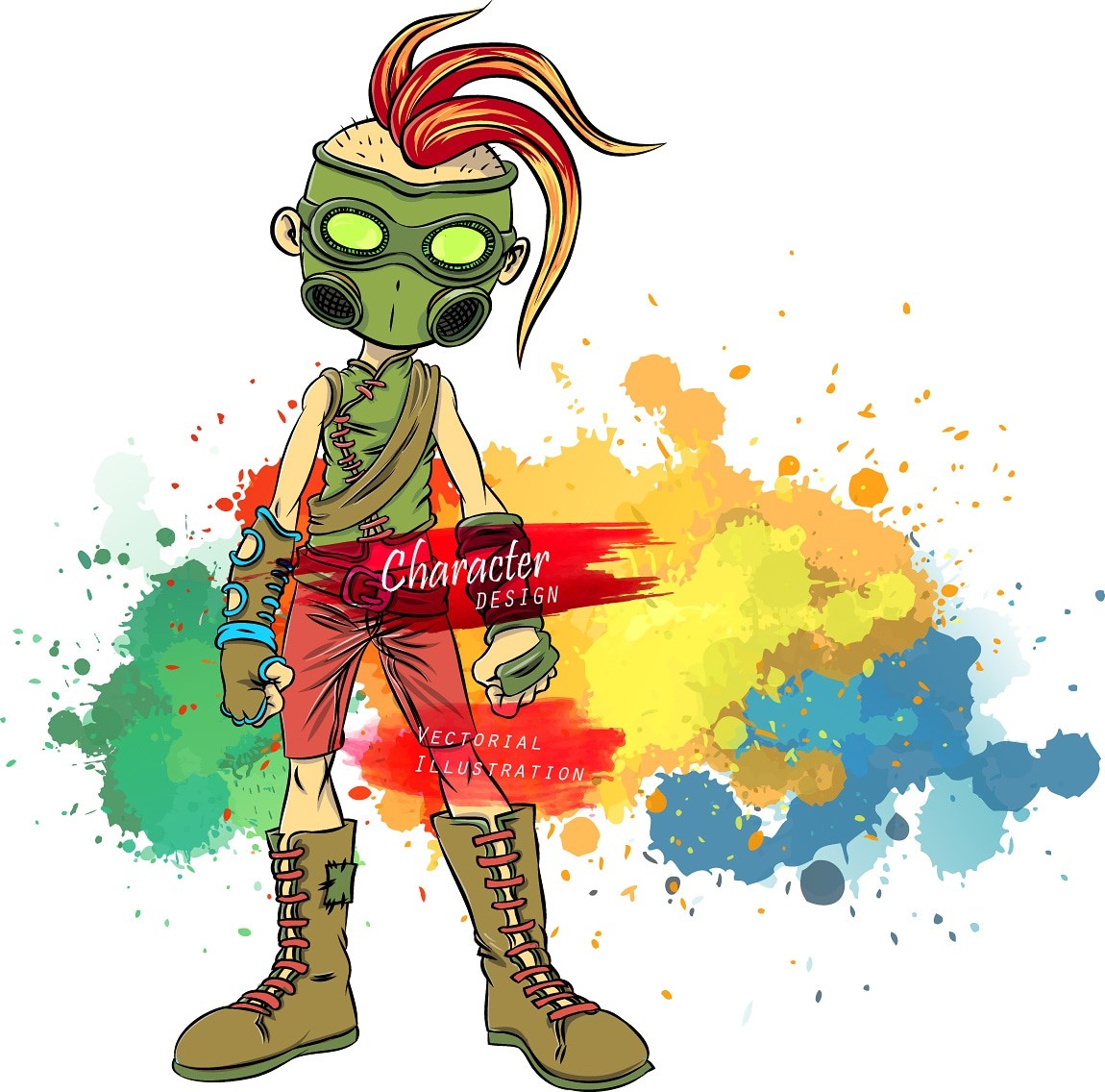 ArtStation - Vectorial character