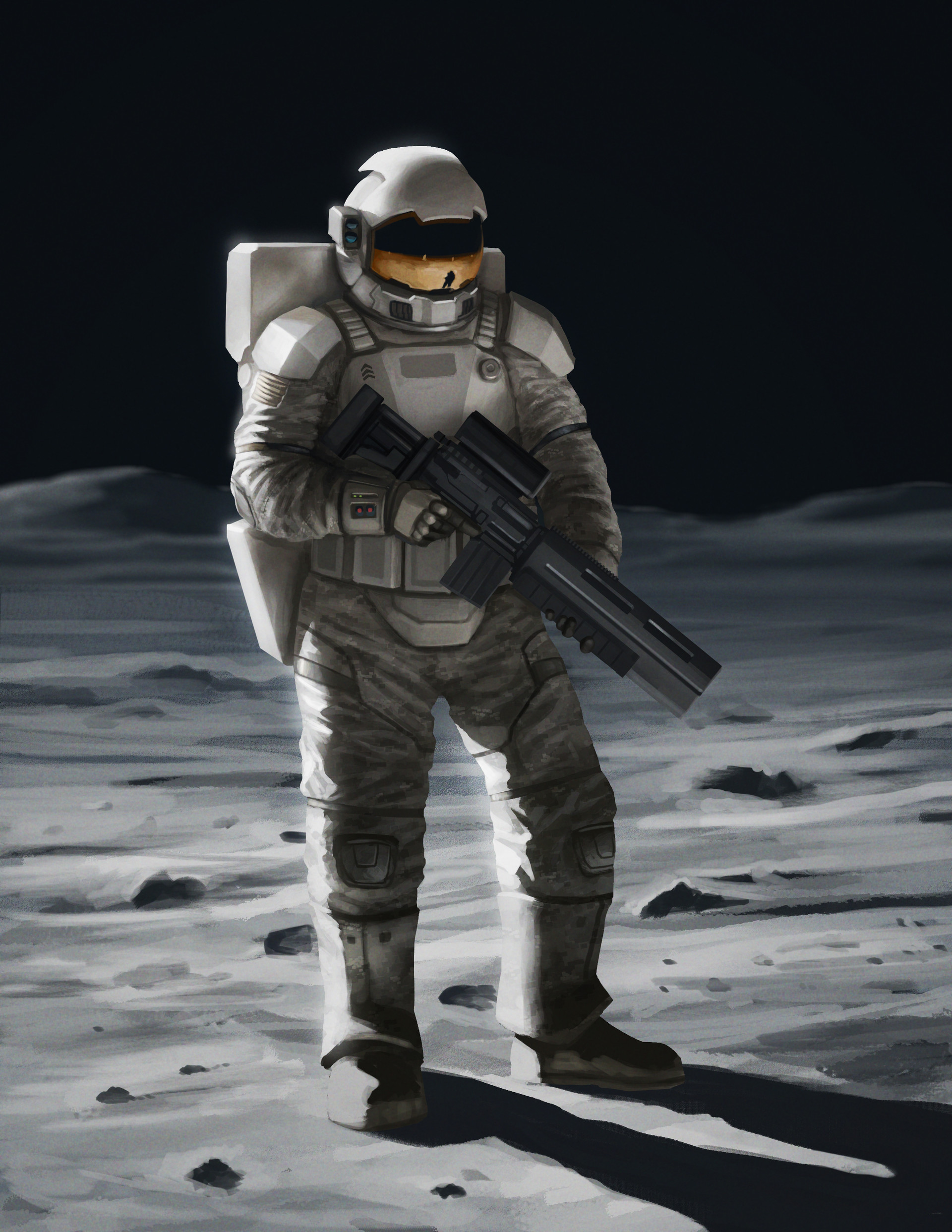 ArtStation - Lunar Warfare