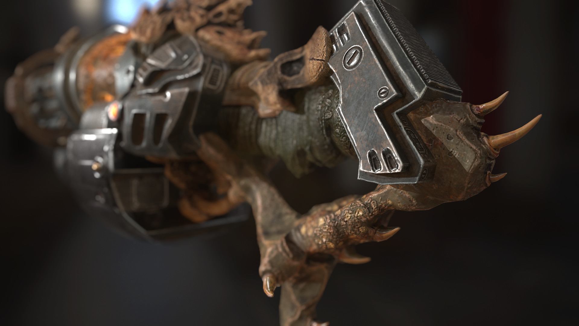 Juan Caratino - Organic Weapon SCi FI game hellbound