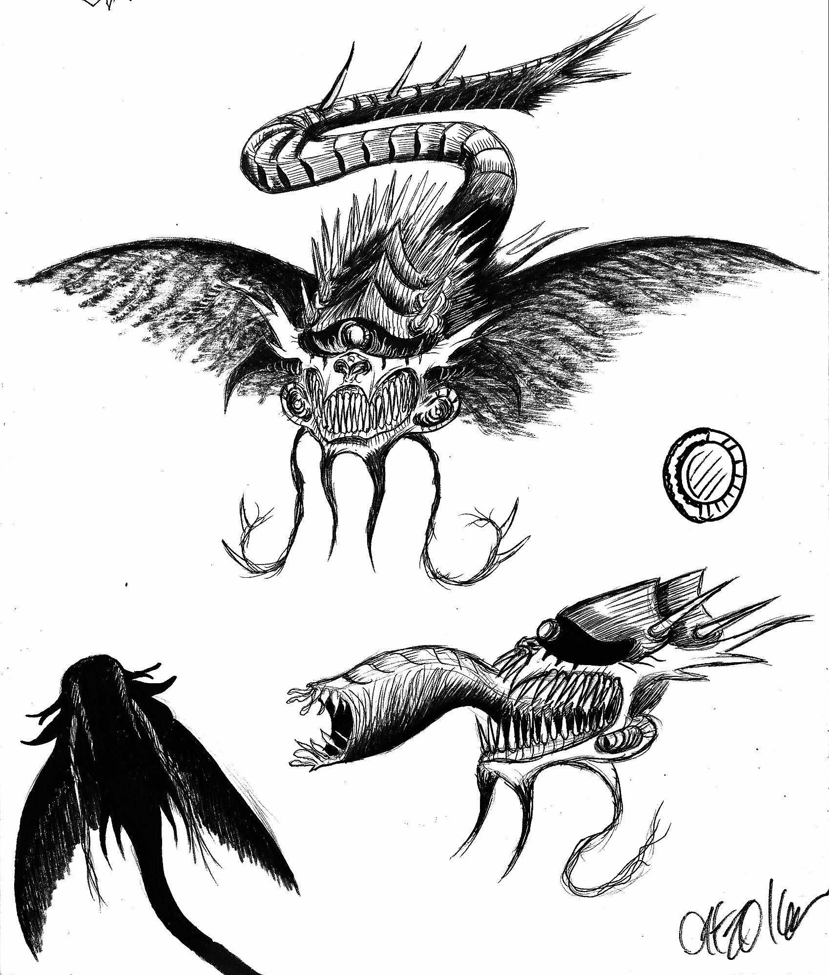 ArtStation - The Distorted Air Beast 1