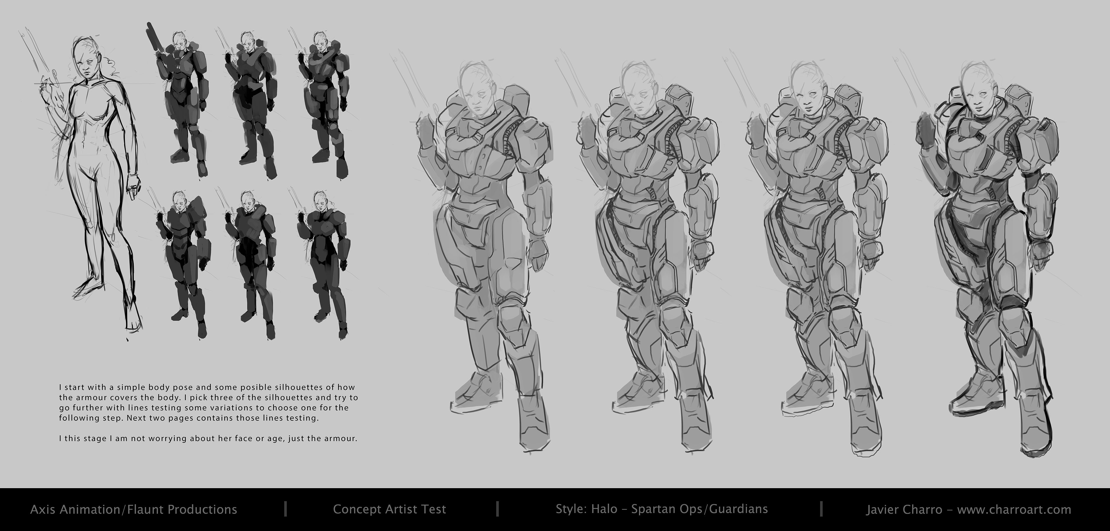 Javier Charro - Axis - Flaunt Concept Artist Test