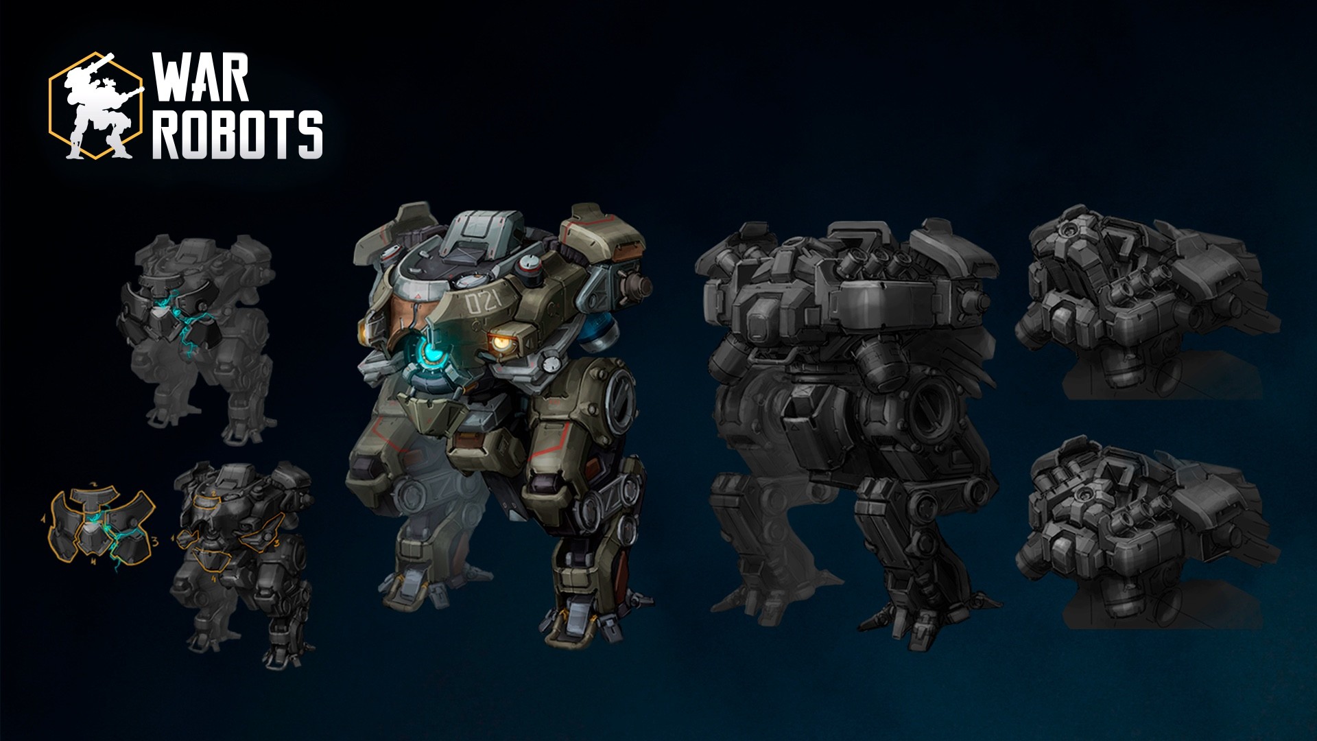 War Robot Concept Art