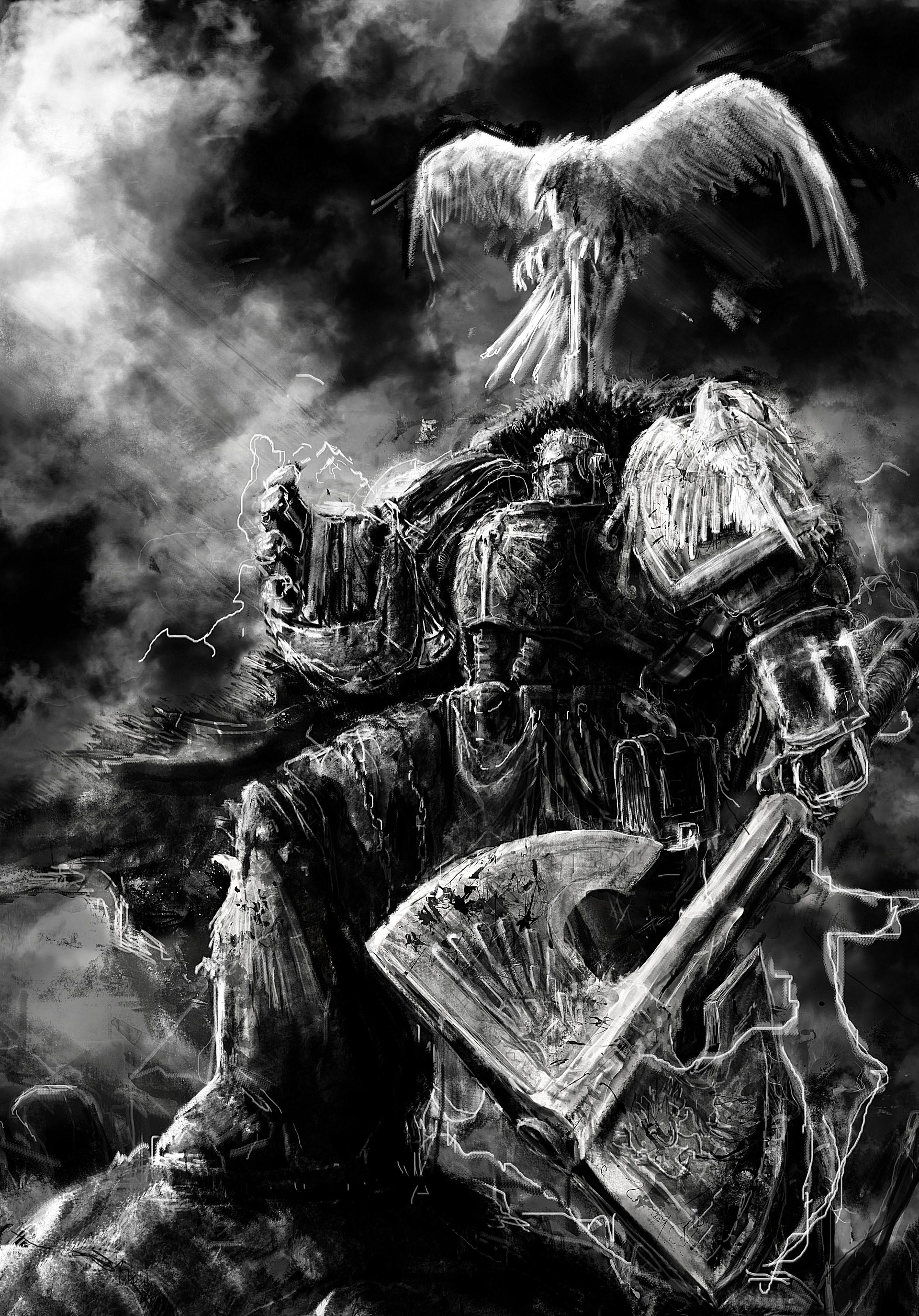 James Coates - Space Marine Concept Ideas